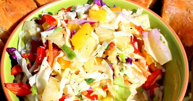 52 Ways to Cook: Island Lover Tropical COLE SLAW - 52 Grilling Secret ...