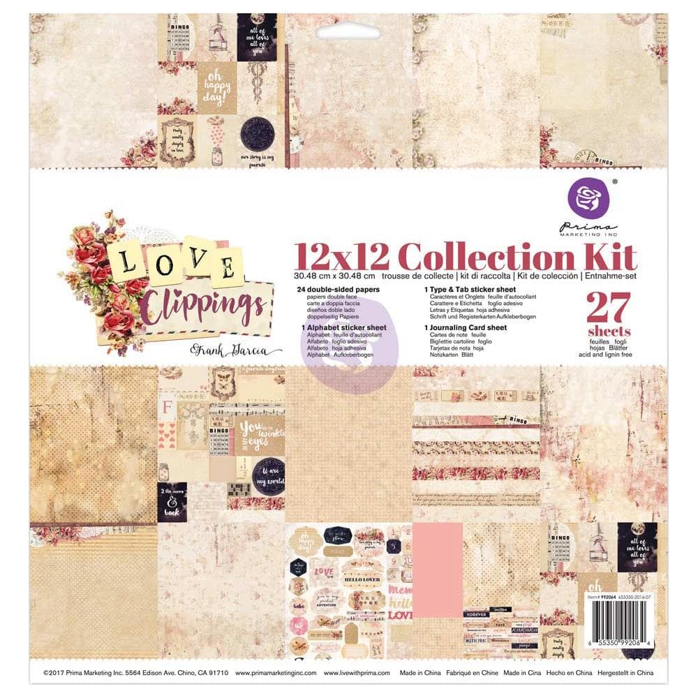 Crafters Corner : Prima Love Clippings Album