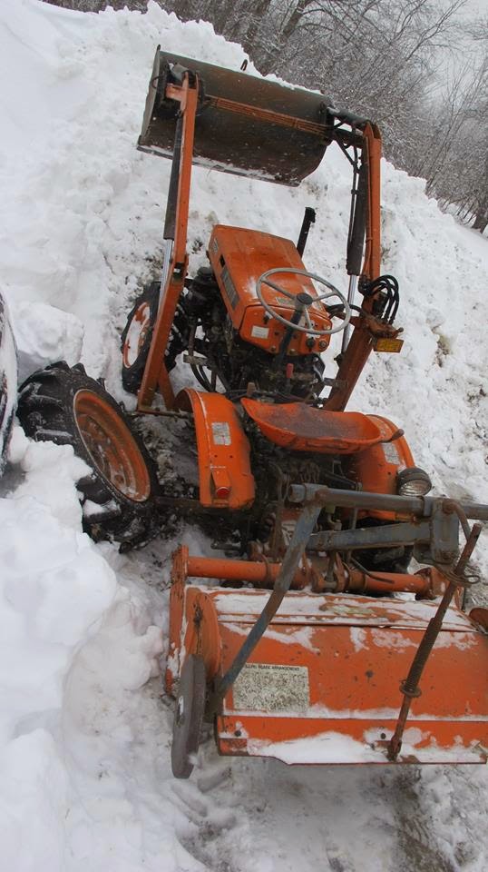 A Great Farm Diary: Womerlippi Homestead Annals: The three-wheeled tractor