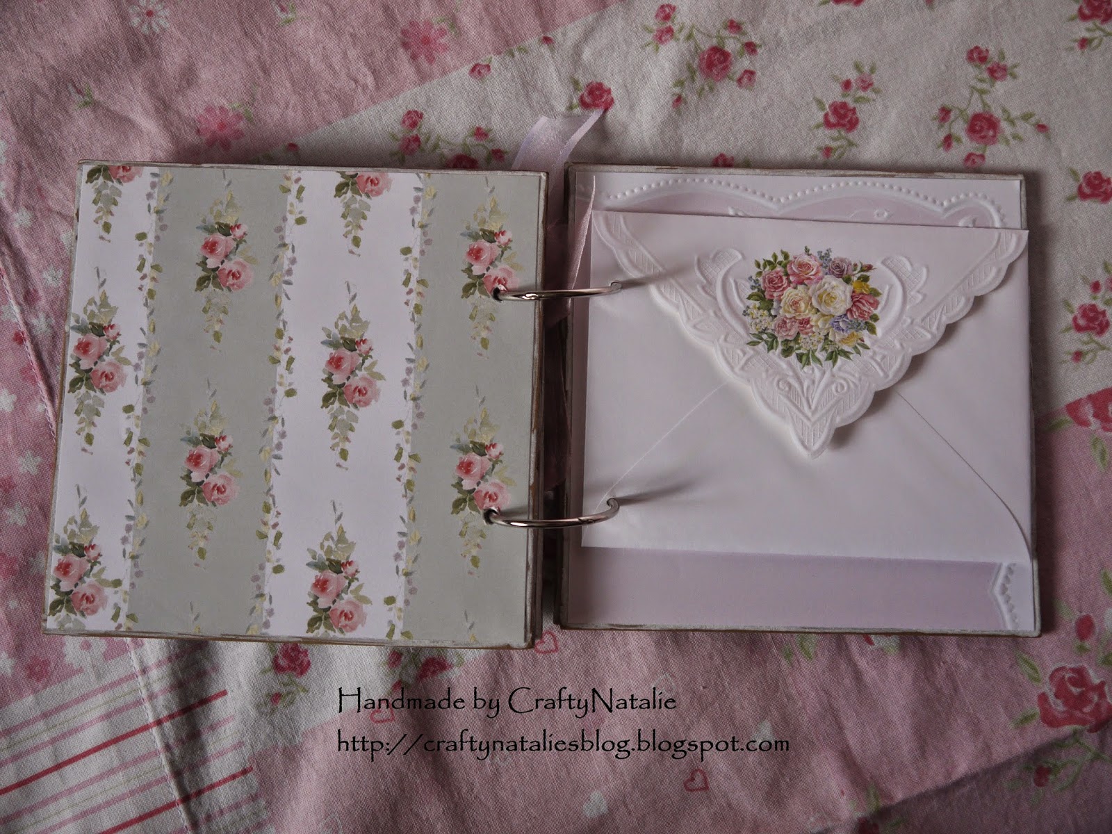 CraftyNatalie's Blog!: 6x6 wedding Mini book