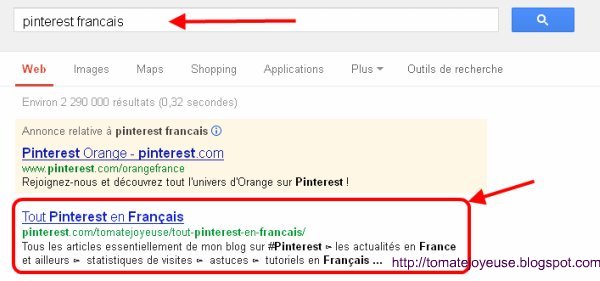 Merci Google, Merci Pinterest — Tomate Joyeuse