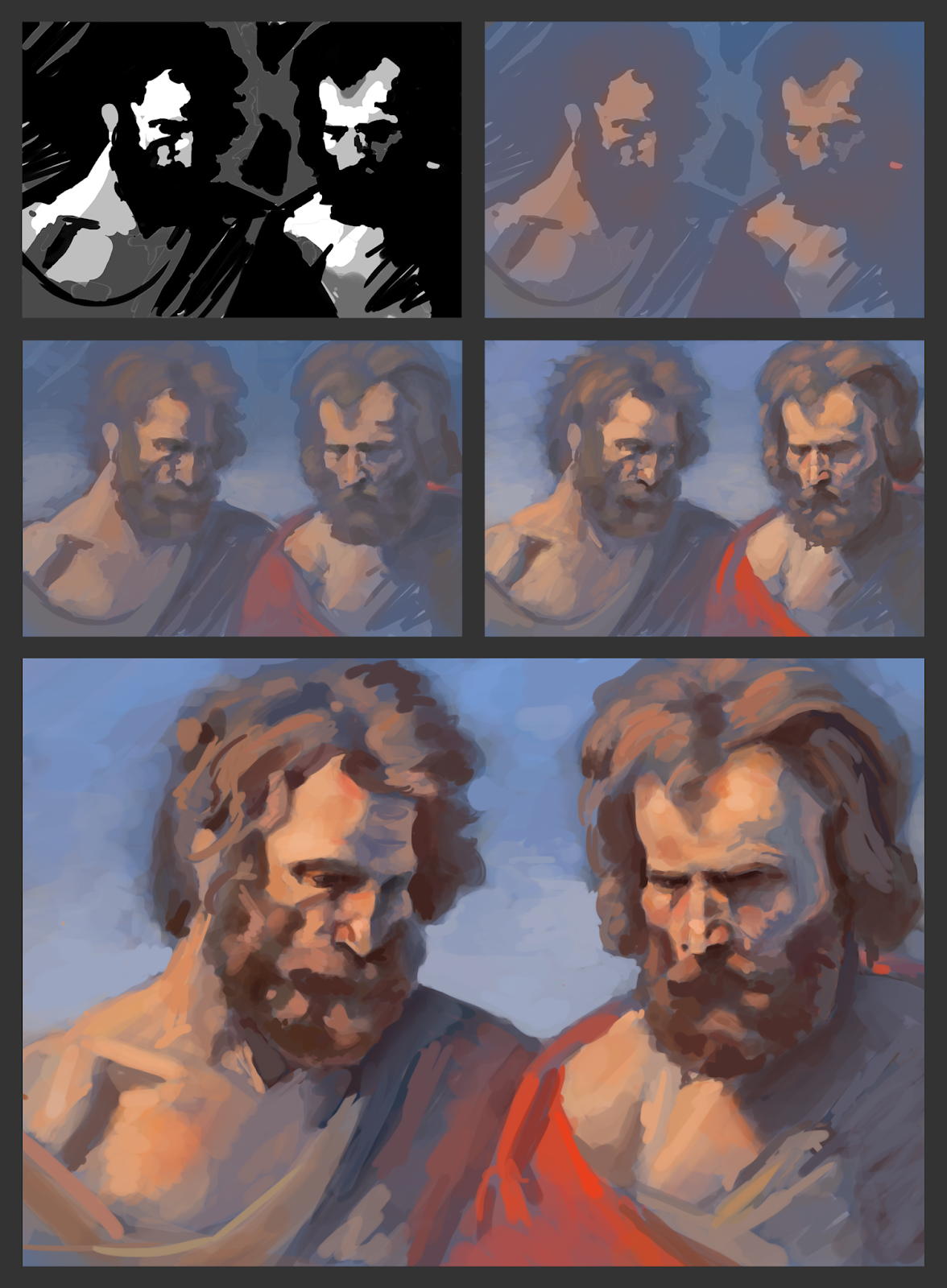 Dylan Driessen: Schoolism - Digital Painting with Craig Mullins: Week 3