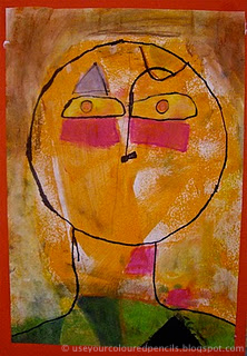 Use Your Coloured Pencils: Paul Klee Style Portraits