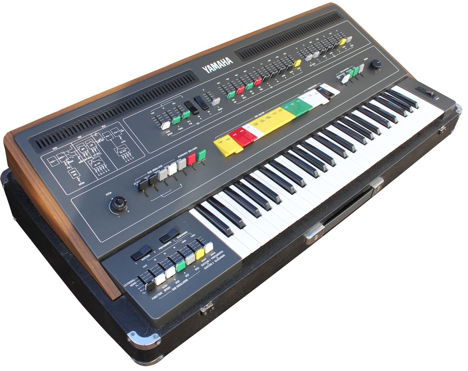 MATRIXSYNTH: Yamaha CS-50 Analog Polyphonic Synthesizer