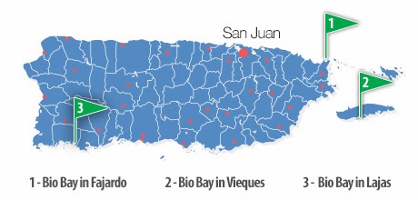 Bioluminescent Bay Puerto Rico Map