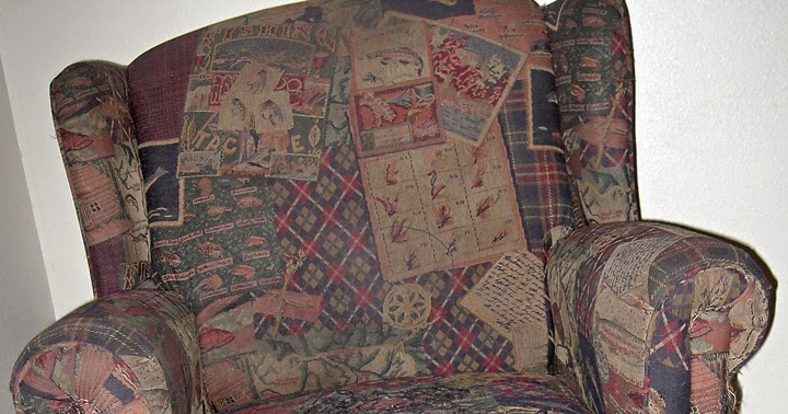 Seriously Daisies: Green Polka Dot Chair Makeover