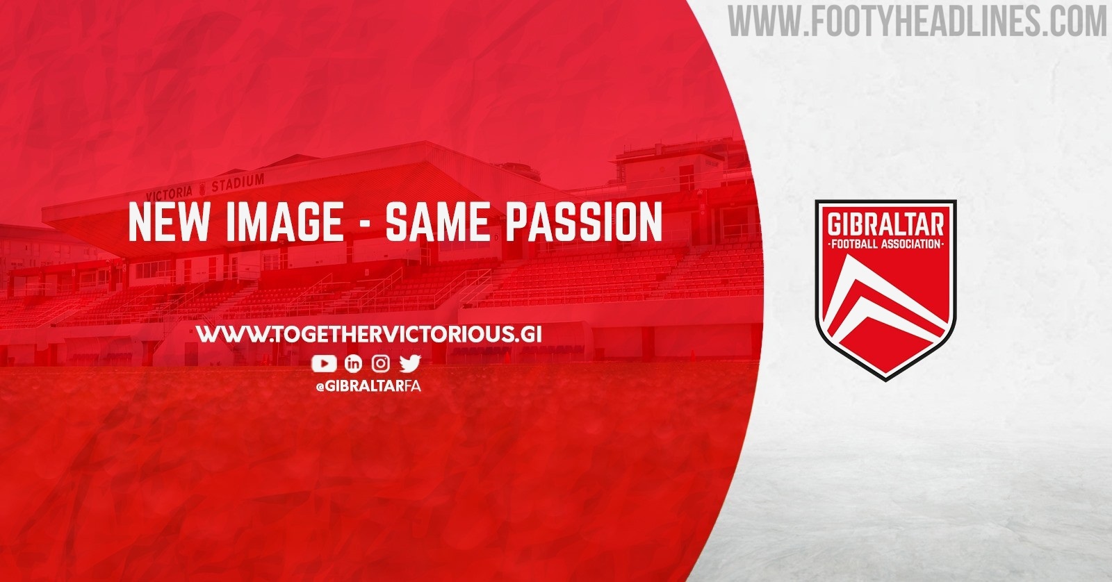 All-New Gibraltar Logo + 2020 Home & Third Kits Released - Footy Headlines