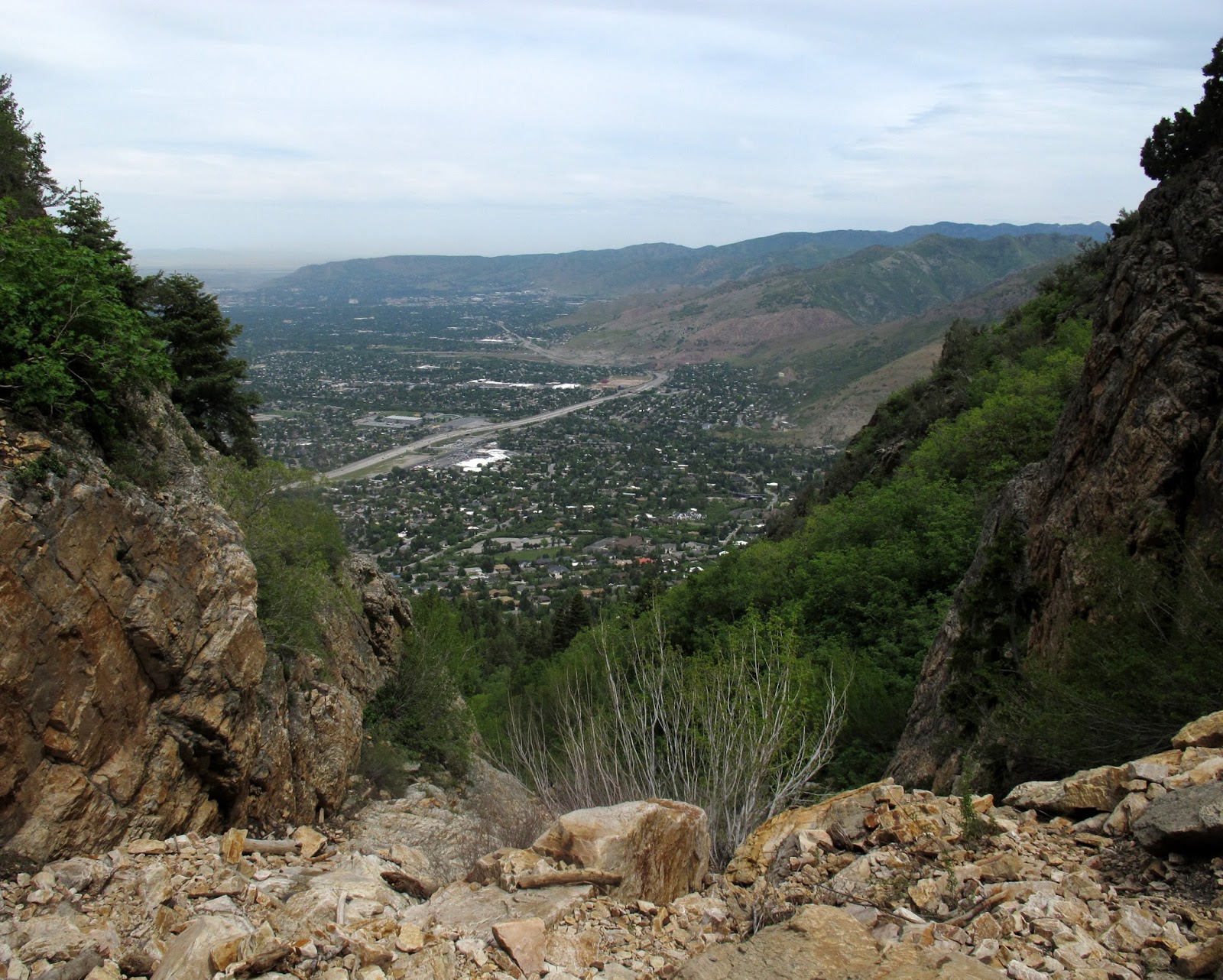 WEST SLABS, MT. OLYMPUS, UTAH - ADAM HAYDOCK
