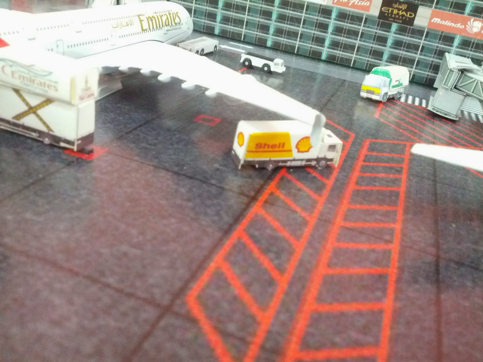 Model Airplane - Diorama - Model Airport - GSE : GSE/Accessories