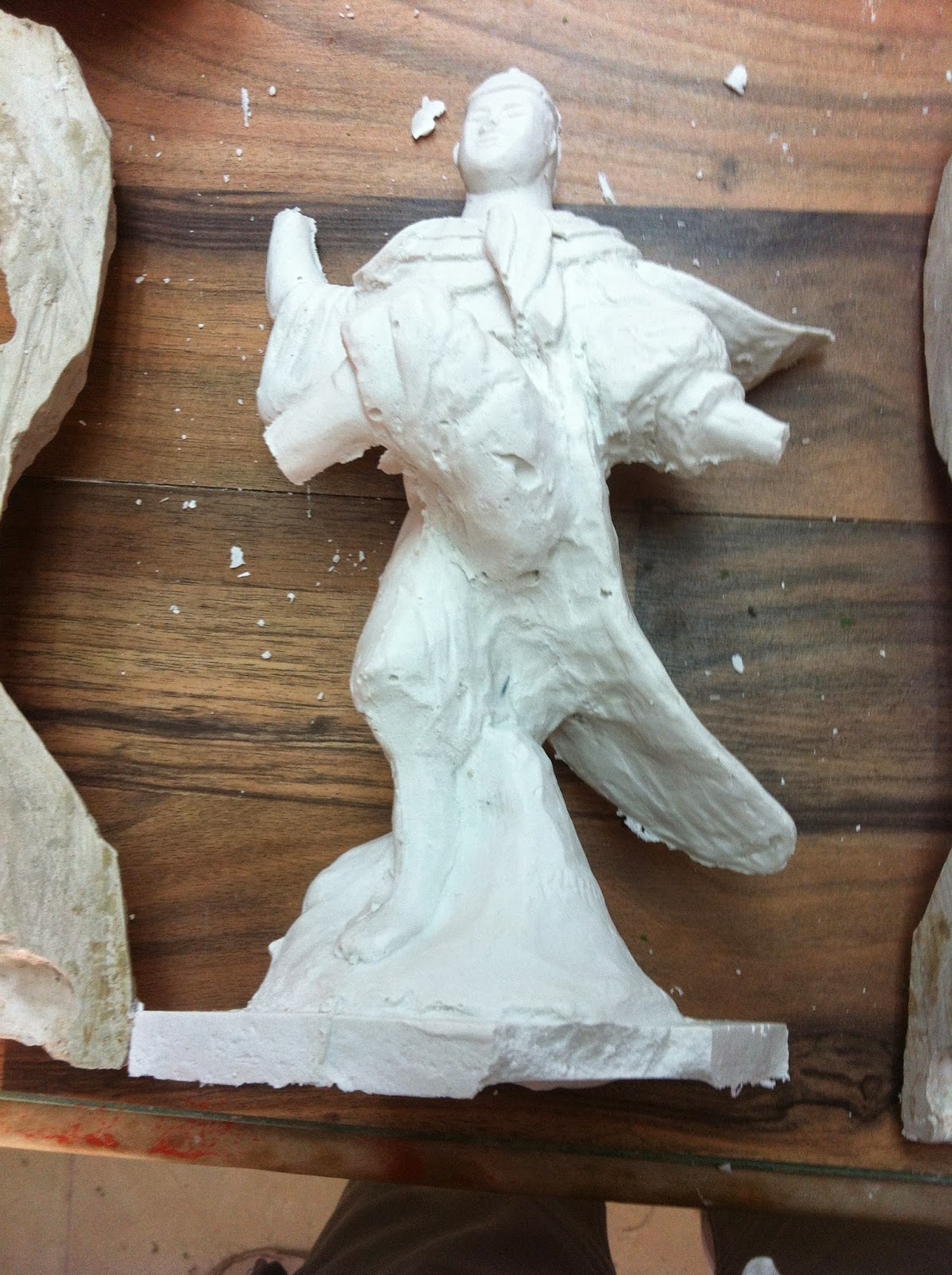 BUSAGANASHI'S CREATION PROCESS VIII (primer molde y pieza)