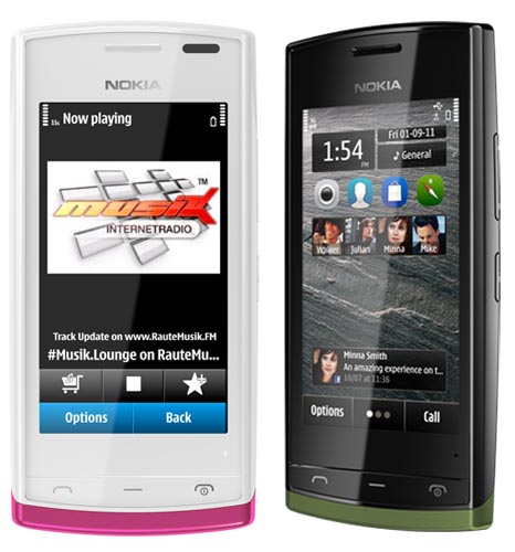 New Information Technology News: Nokia 500 Symbian Smartphones