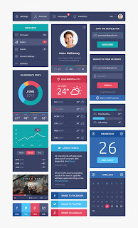 10 Flat Design Examples | Online Buzz