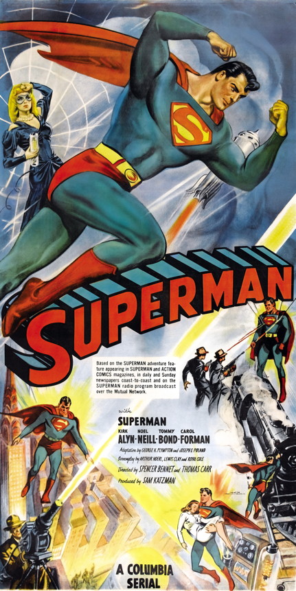 Bloody Pit of Rod: Superman Ad Art from the 1940's and 50's