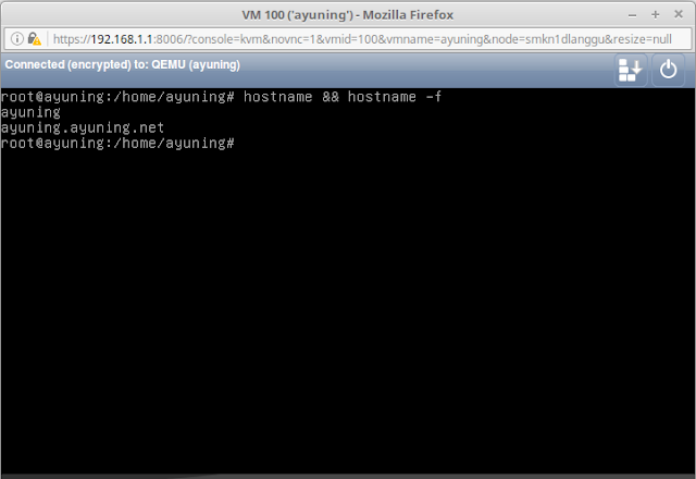Setting Hostname Pada Debian Jessie Langkah 4 Pasca Instalasi Debian We Learn Technology