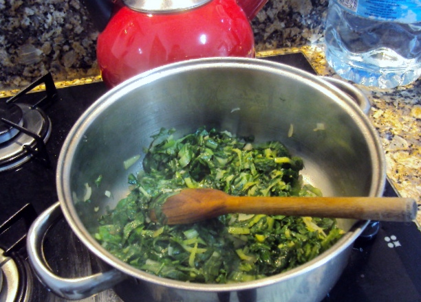 enkantosdalena: Torta de chicória!