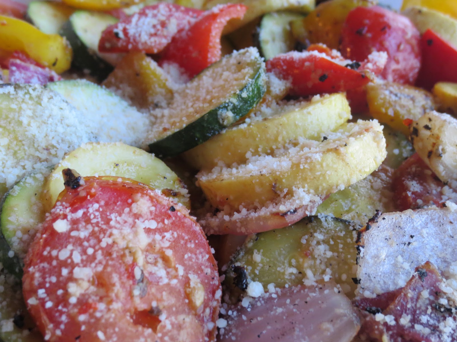 Neighbor Julia: Grilled Parmesan Veggies