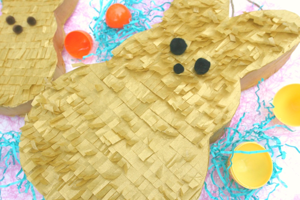 All Paths Lead to Wonderland: DIY Golden Peep Piñata