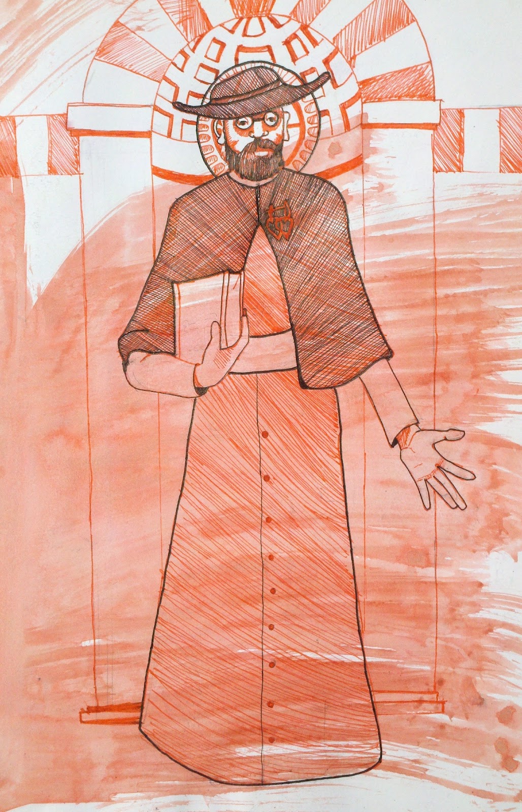 Primal Marks: Saint Icon - Damien of Molokai