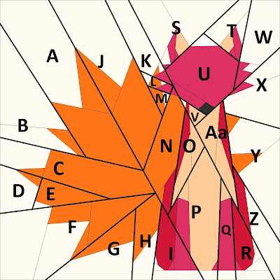 Klonowy lis / Maple fox {Forest QAL} | Projektownia Jednoiglec