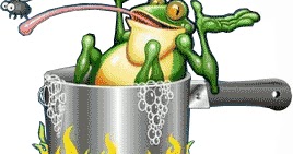 Frog and the Boiling water [The Boiling Frog Syndrome!]