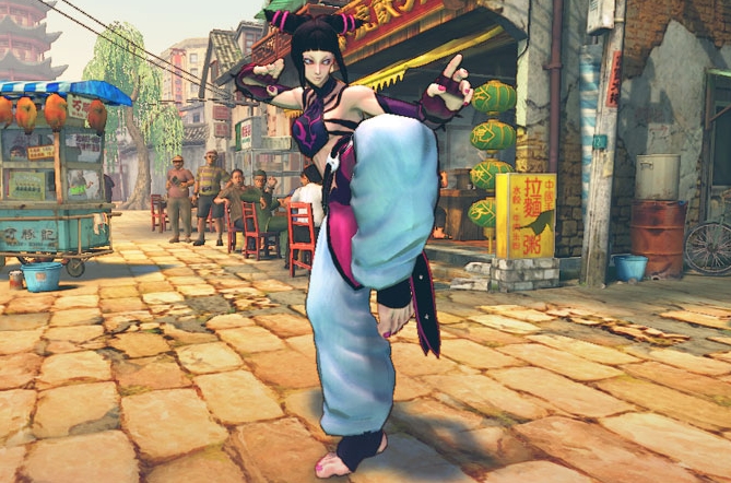 Anime Feet: Street Fighter: Juri (Update)