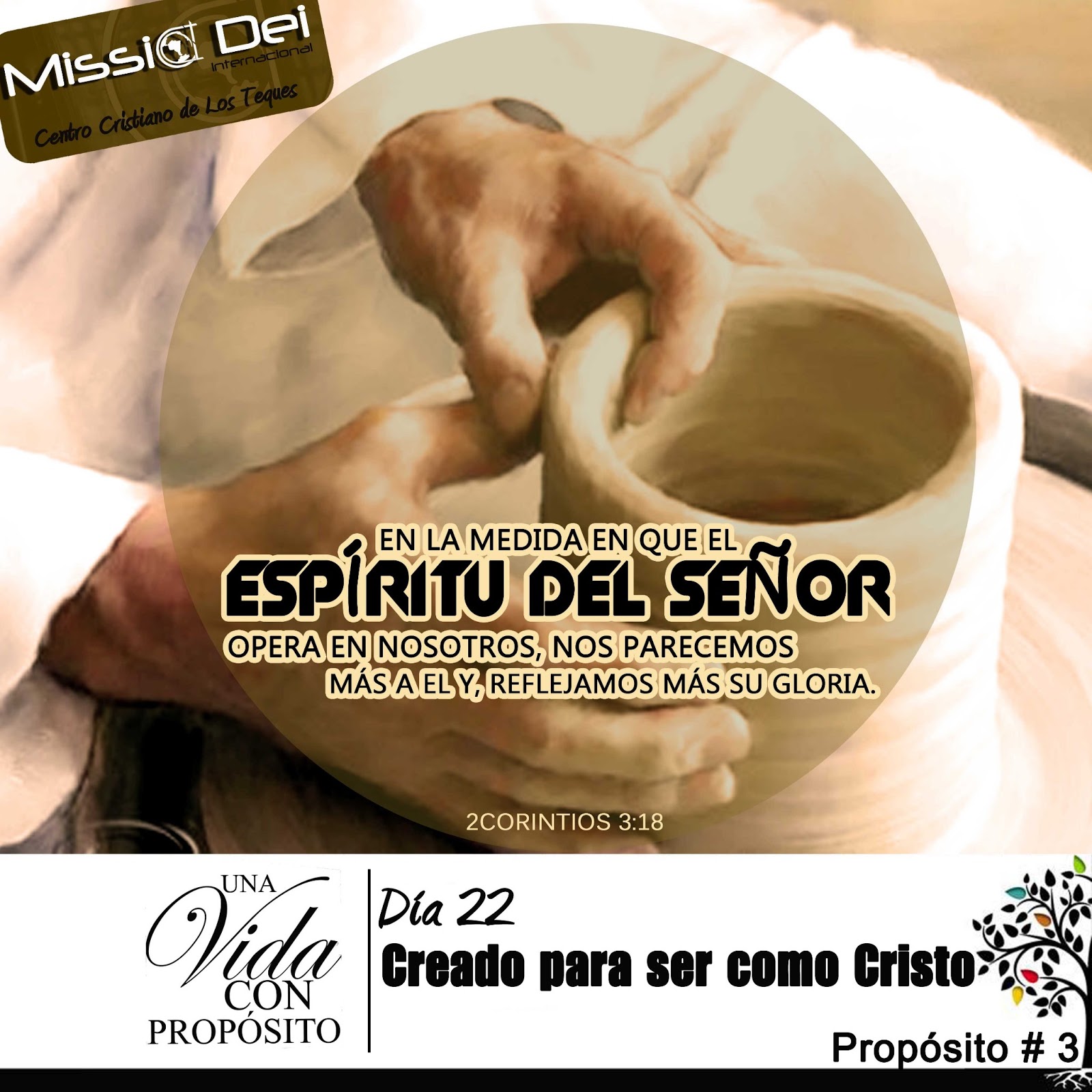 Centro Cristiano de Los Teques: Propósito#3 Fuiste creado para ser como ...