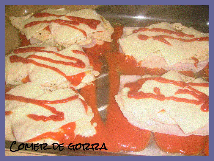 COMER DE GORRA: PECHUGAS RELLENAS LIGHT