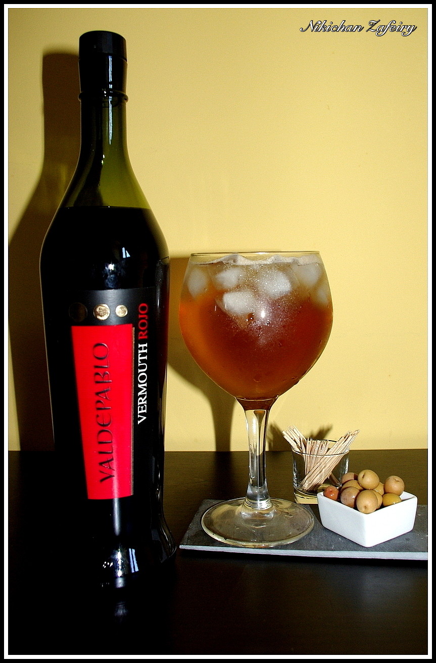 Coctel de Vermouth Rojo - Recetas de una Gatita Enamorada
