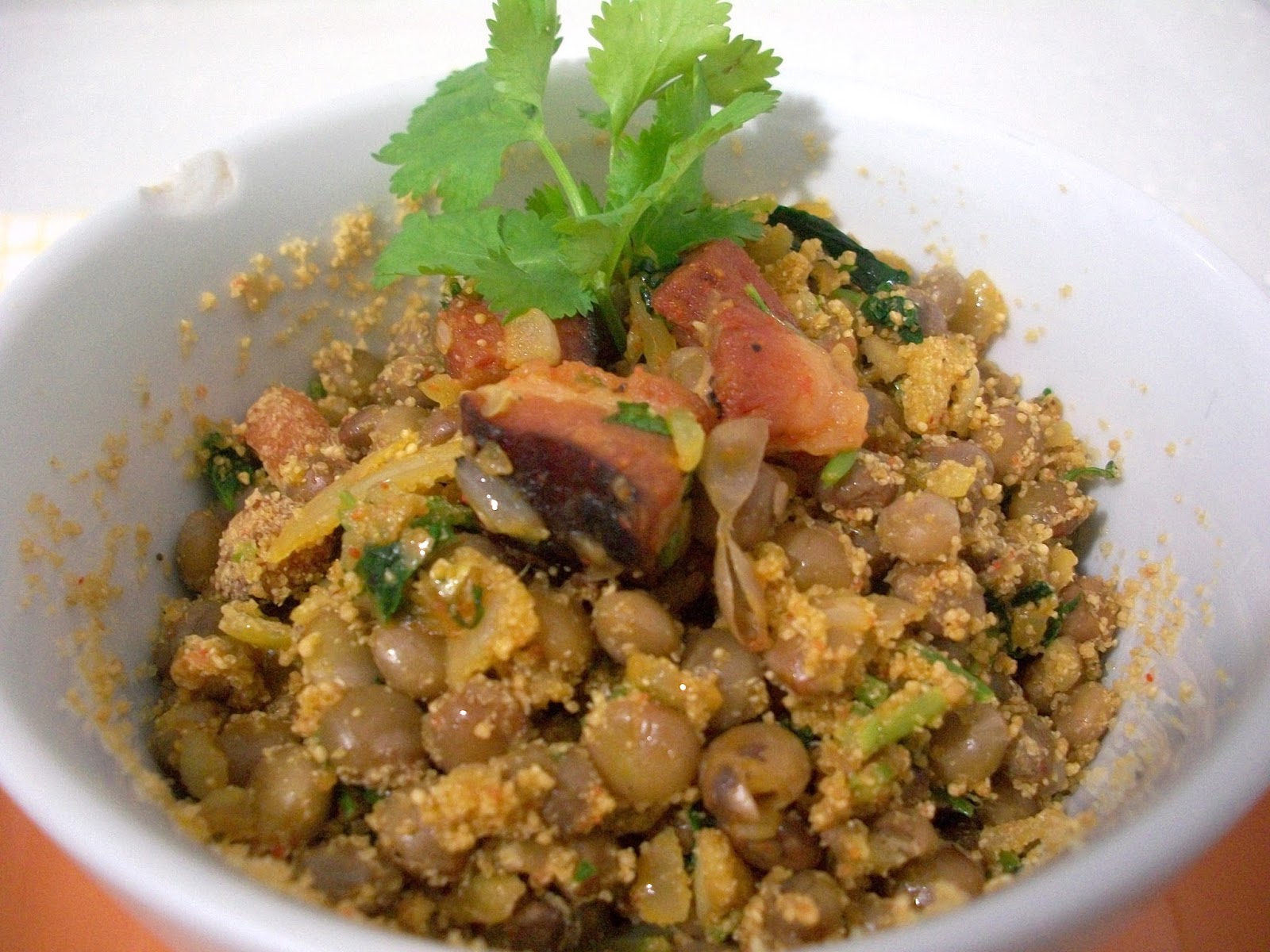 Quanta Gordice: Receita Como Fazer Farofa de Andu