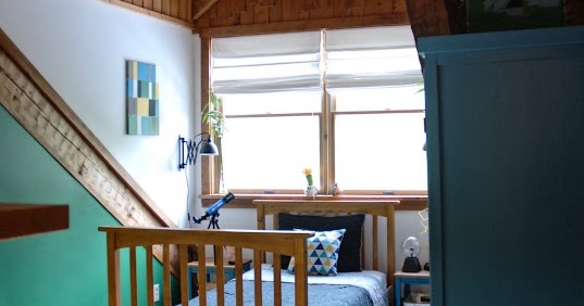 Colorful Science Themed Boy's Bedrooom | One Room Challenge | Week 6 ...