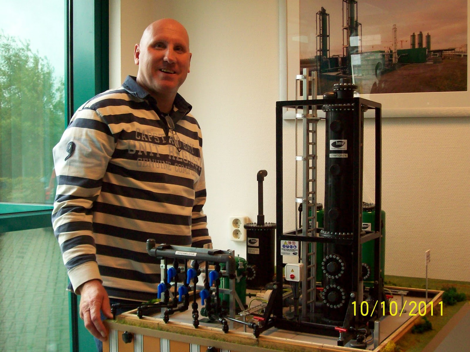 In situ bodemsanering: Maquette vertelt verhaal insitu sanering