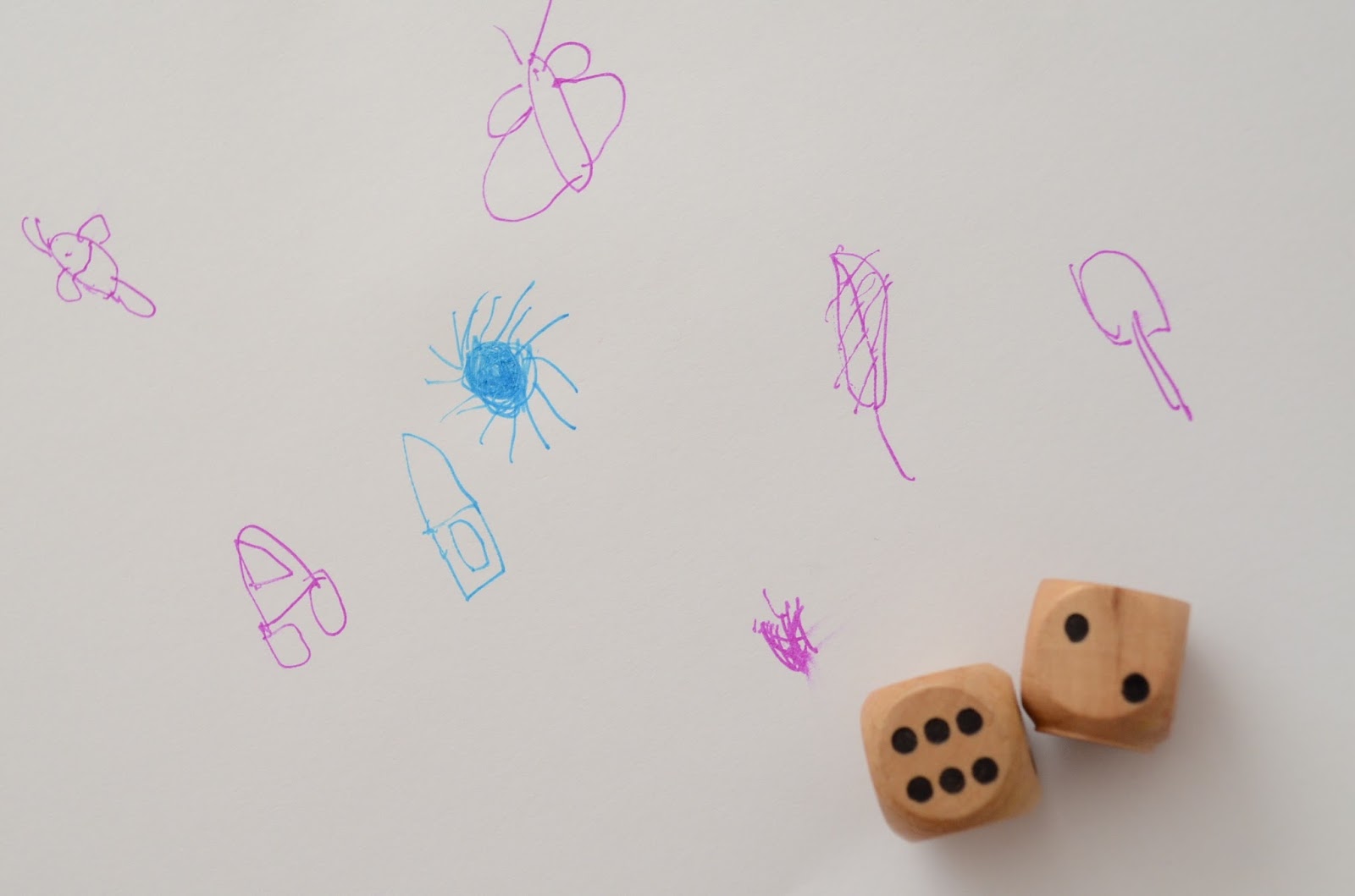 Practical Mom: Throw the Dice & Draw! Game for Ages 4+ (Practical ...