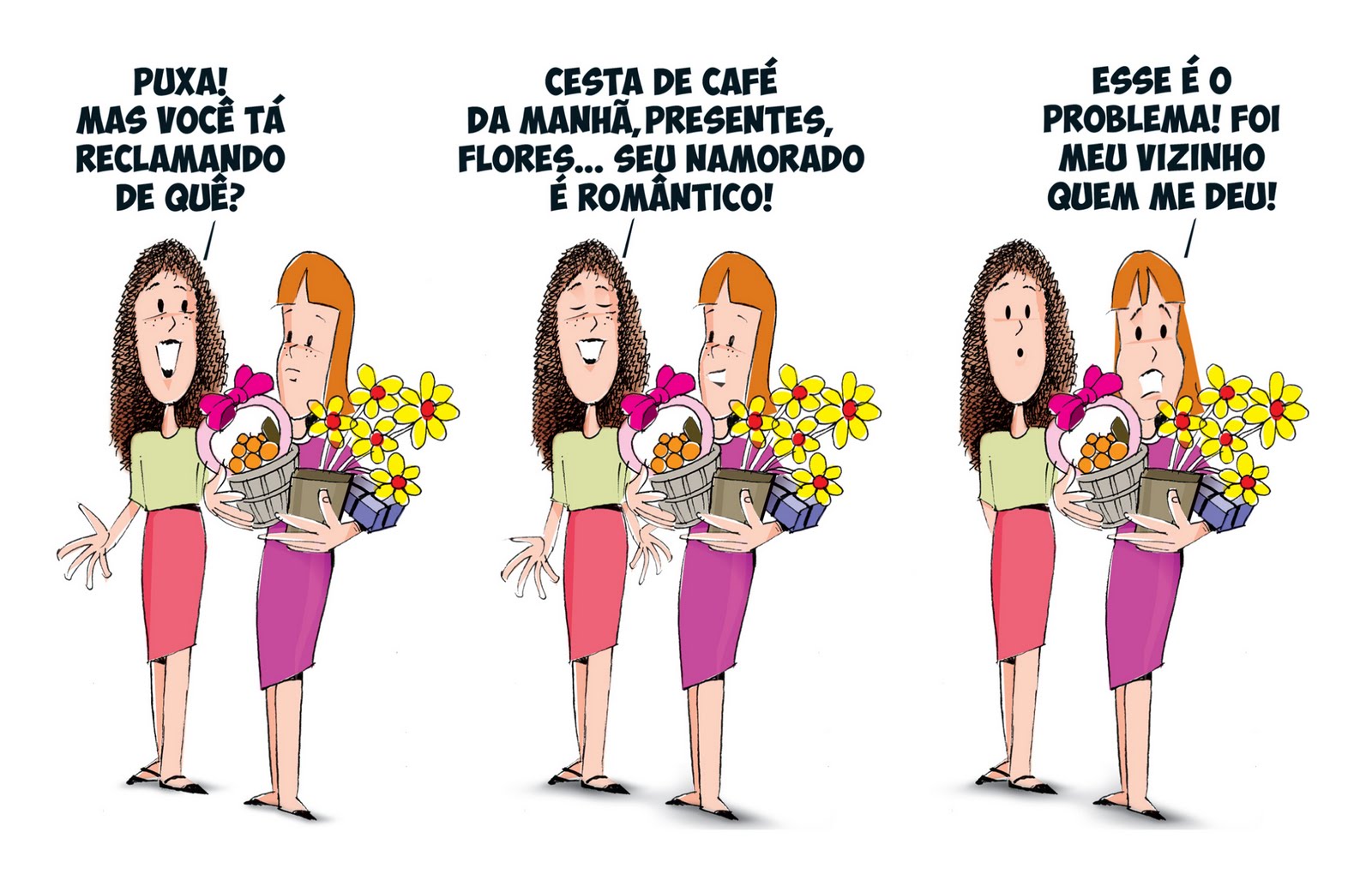 Blog do Flamir: Charges inéditas da próxima edição da revista GeraçãoJC