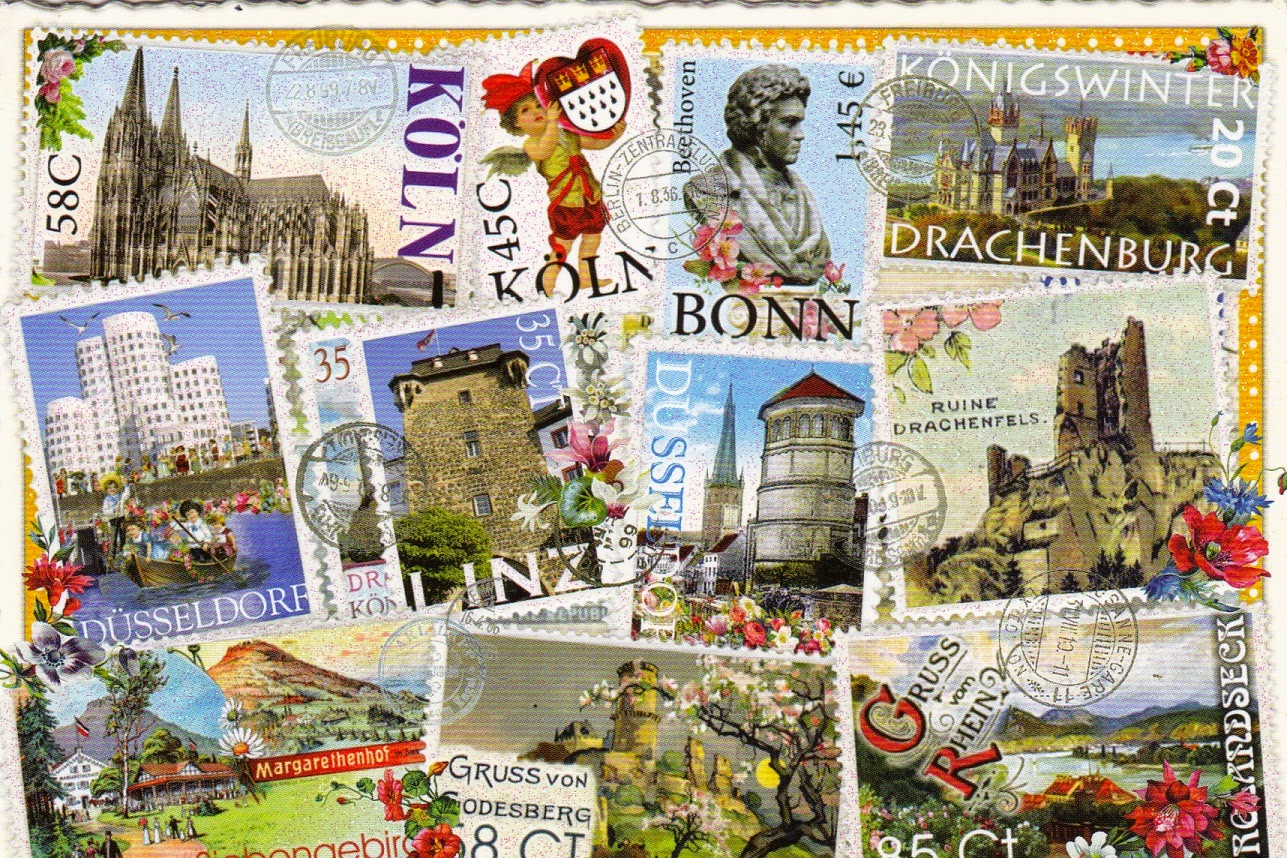Carol PostCrossing Journey: Postcards Stamps!