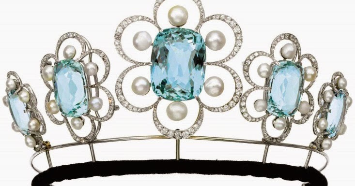 Tiara Mania: Duchess of Kent's Aquamarine Tiara