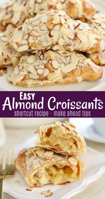 ALMOND CROISSANTS - Healthy Resepes James