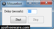 MouseBot 1.0 免安裝版 - 自動移動滑鼠的軟體 - 阿榮福利味 - 免費軟體下載
