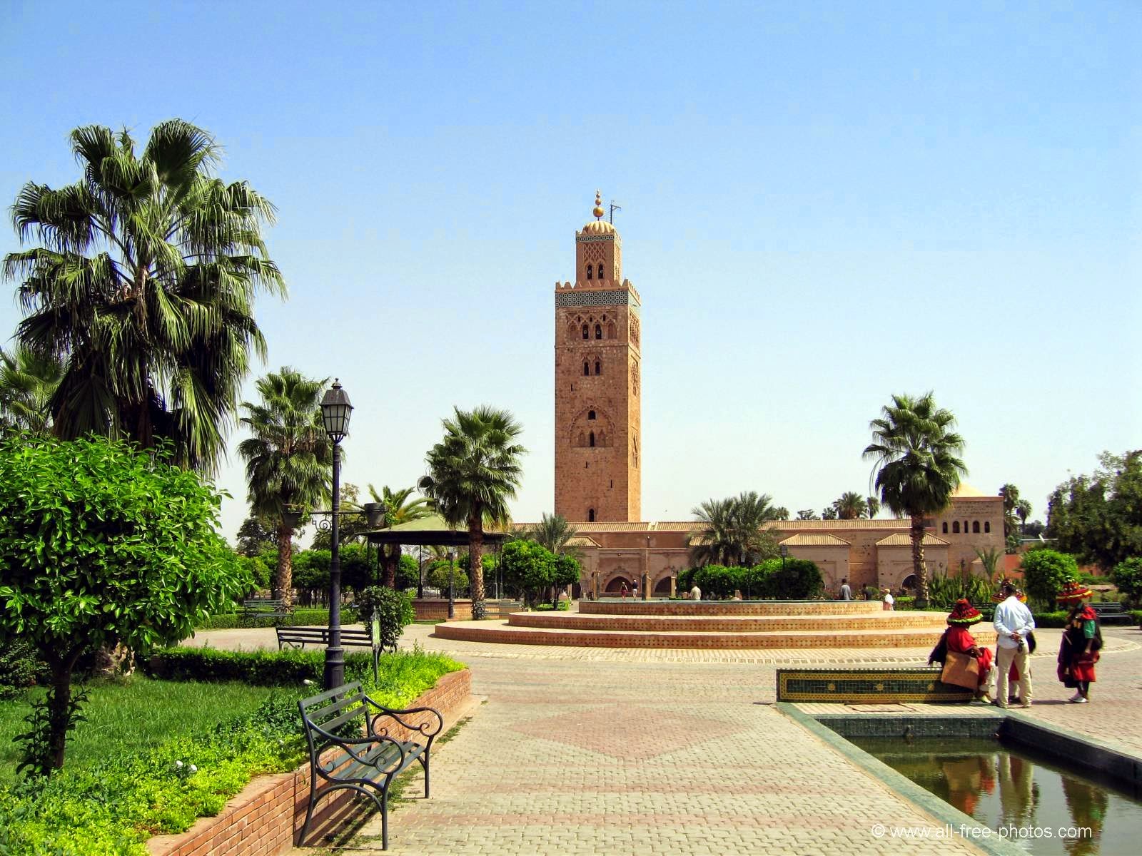 Koutoubia Mosque of Islamic landmarks entrenched in the history of ...