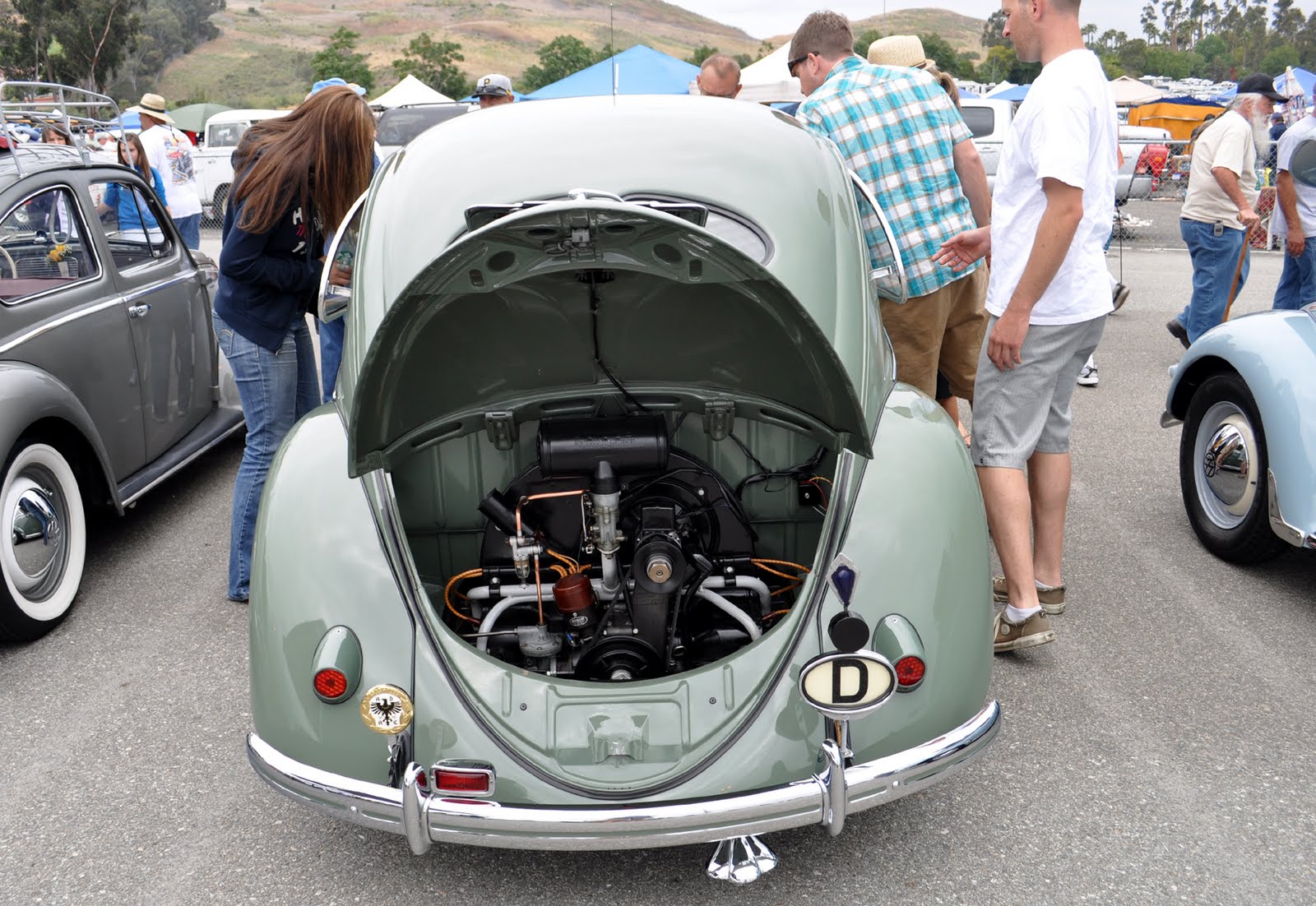 Just A Car Guy: museum quality restored VW bug that was the focus of a ...