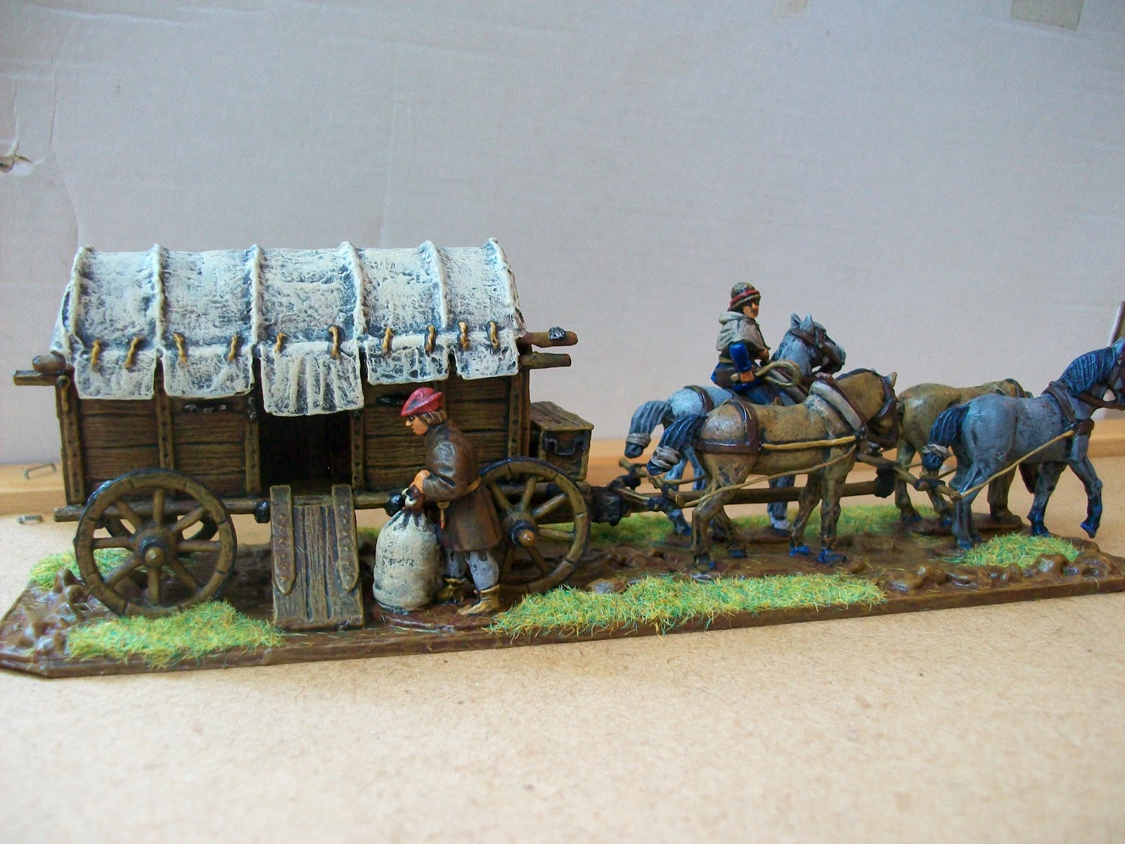 Camisado: Covered Four Horse Wagon