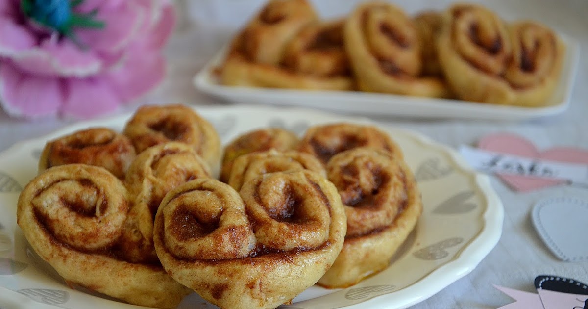 Love Your Body: Srdíčkový skořicový šneci (1/16 88 kcal)