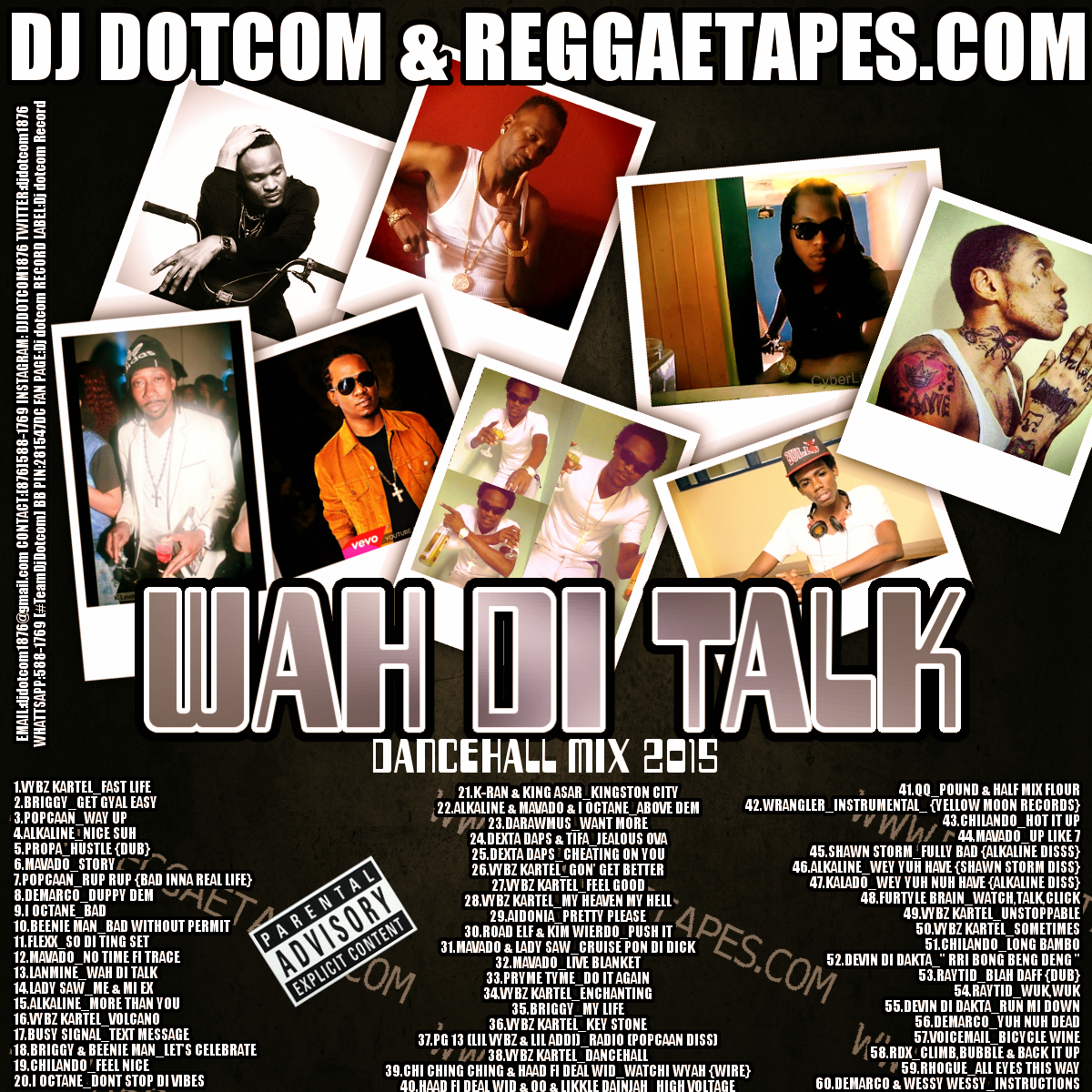 DJ DOTCOM - WAH DI TALK | REGGAETAPESHOP
