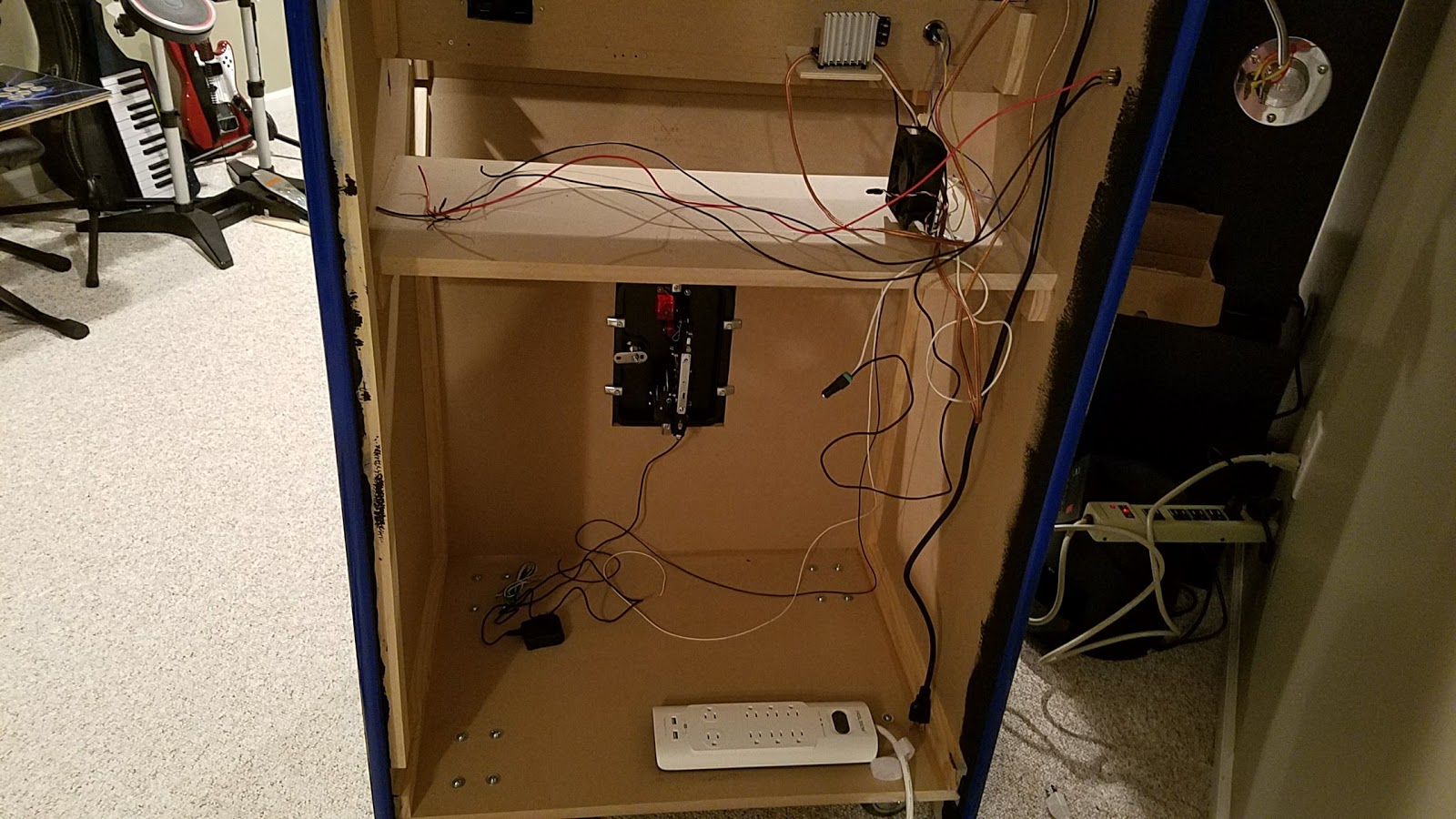 Journey to a Home Retro Arcade: The Arcade Build- Part III: Internal ...