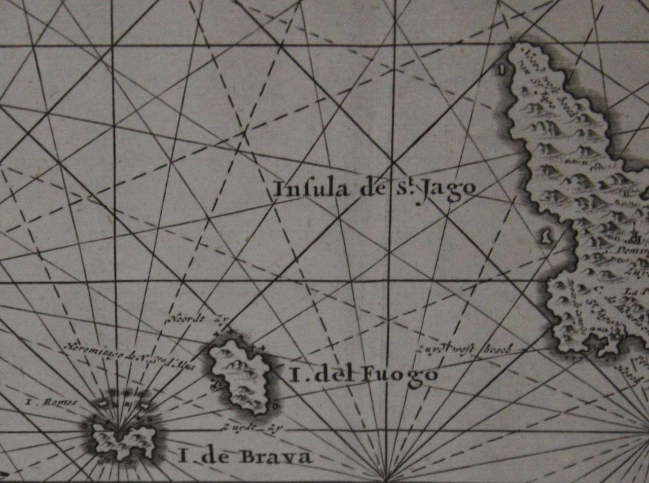 CARTOGRAFÍA HISTÓRICA DE MACARONÉSIA: CABO VERDE, OGILBY, 1671