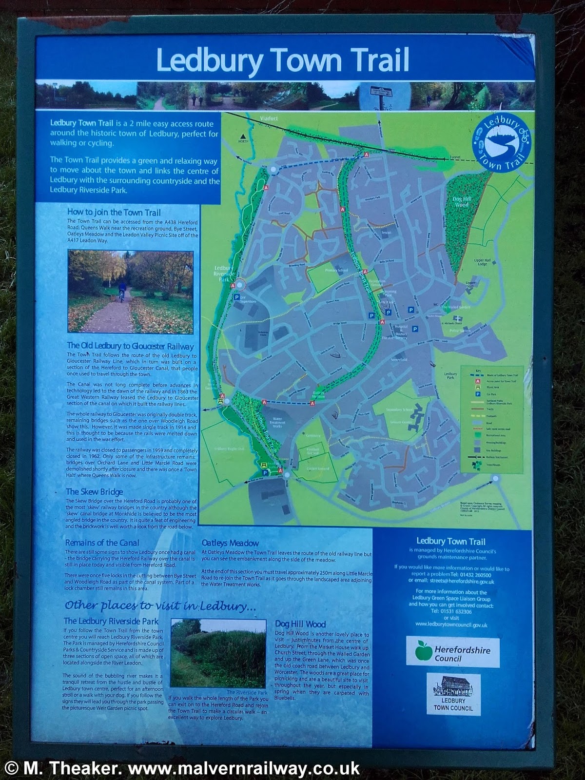 Malvern's Lost Railway: Ledbury Town Trail
