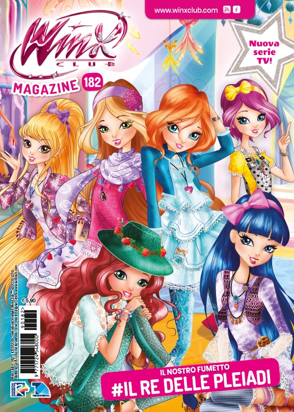 WINX MAGAZINE 182 - Now on sale in Italy! - Winx Club All