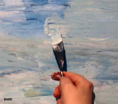 Marti Green Artist: PAINTING WITH A PALETTE KNIFE