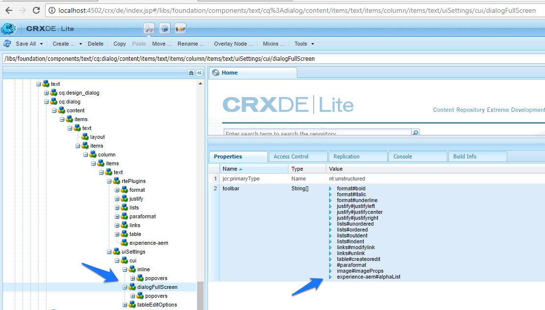 Experiencing Adobe Experience Manager Aem Cq Aem 631 Touch Ui Rich Text Editor
