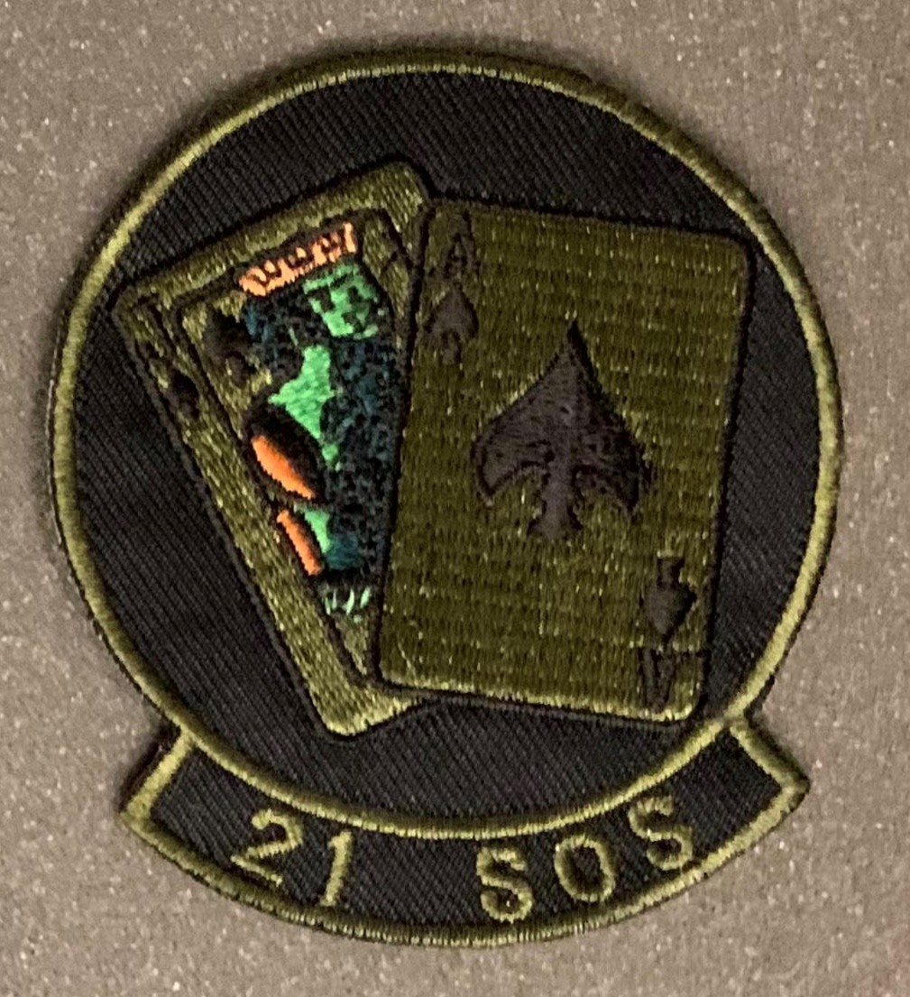 THE USAF RESCUE COLLECTION: USAF 21st SOS / Jolly Green / Ace Patch