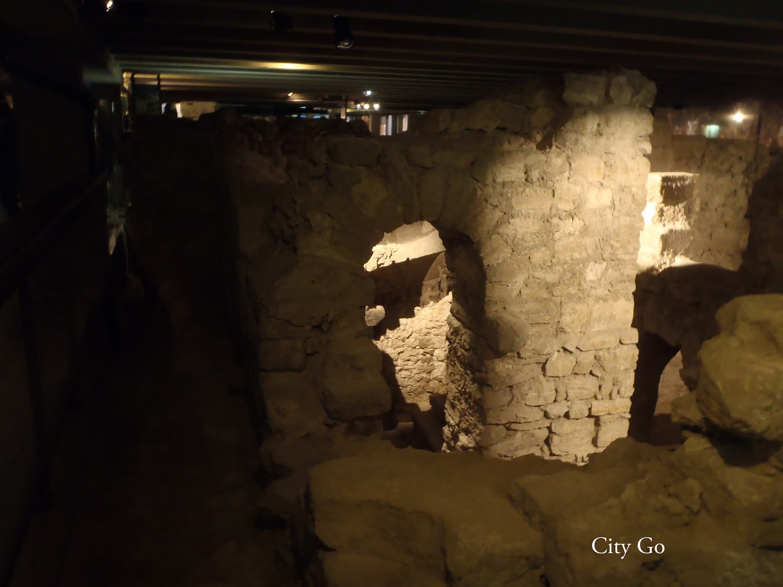 Archaeological Crypt in Notre Dame, Paris, France